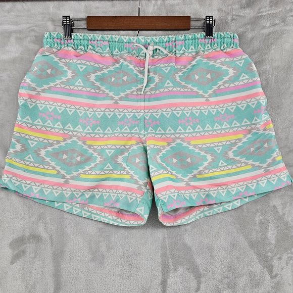 chubbies | Swim | Chubbies Swim Trucks Mens Medium Aztec Print 5 Inseam ...